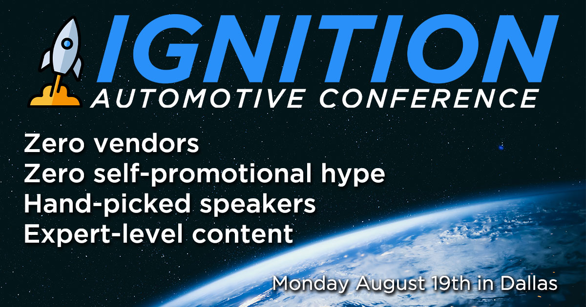 Ignition - the reinvention of automotive conferences | August 19th in ...